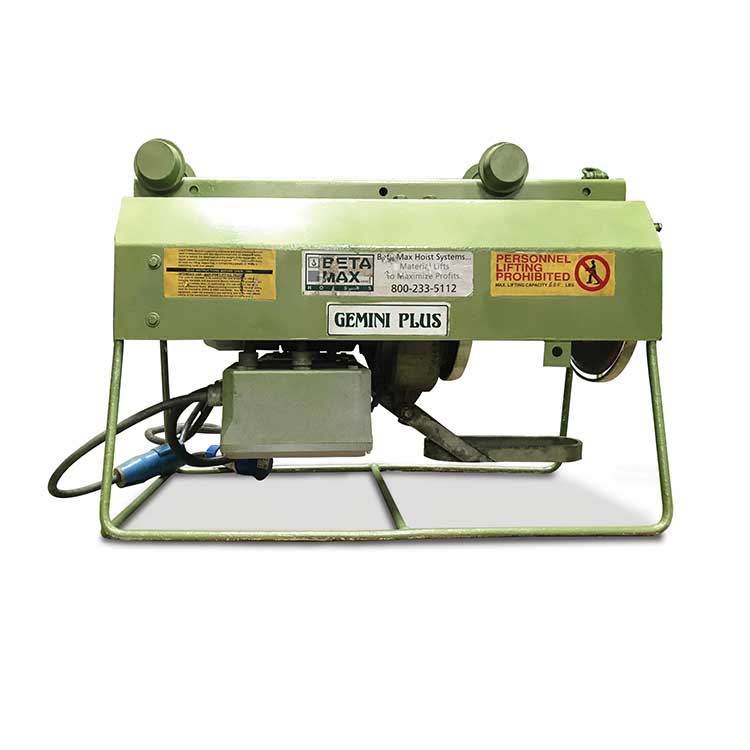 Speed Up Your Project With BETA MAX Electric Hoists - LGH Canada